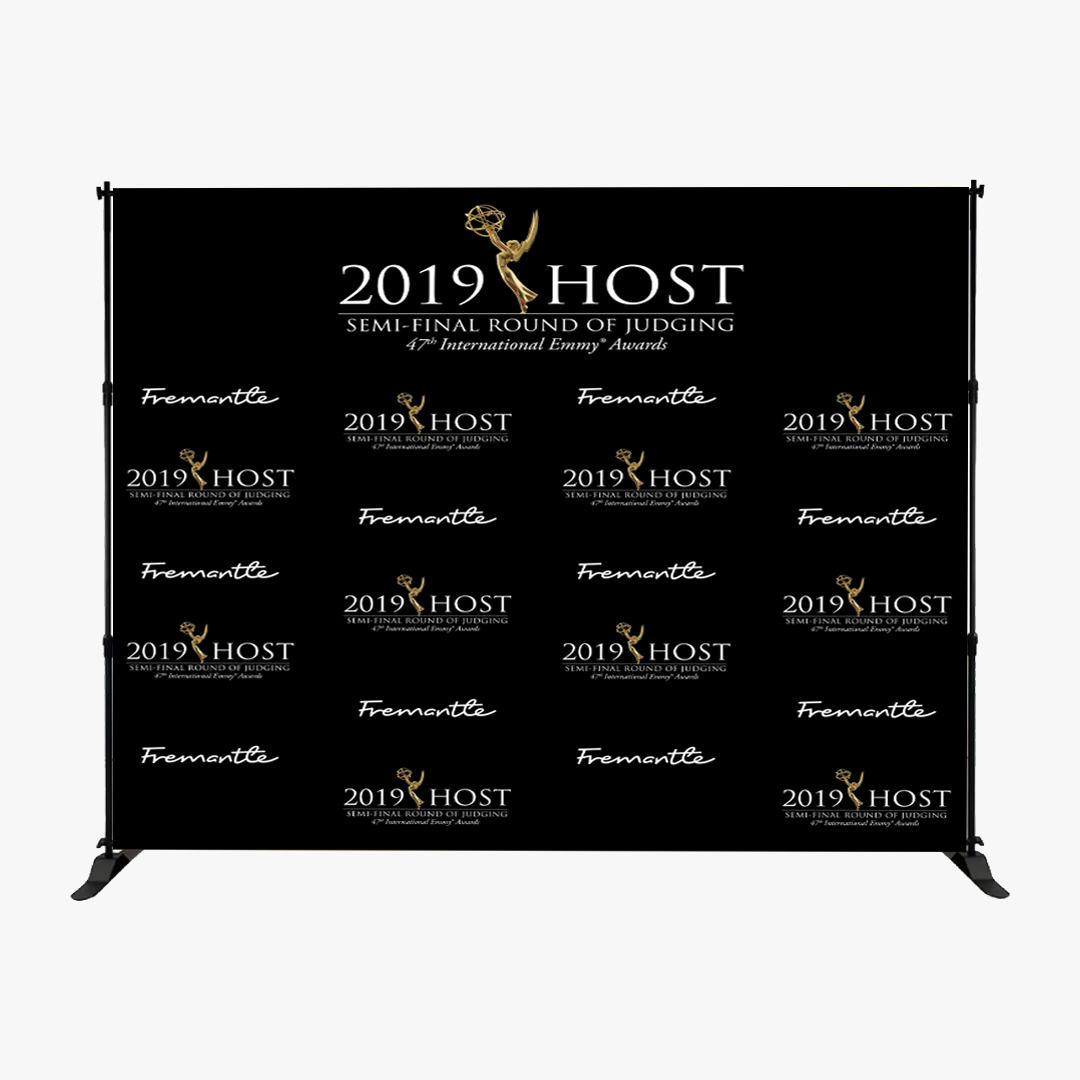 10Ft Step & Repeat Backdrop – A4 Graphic